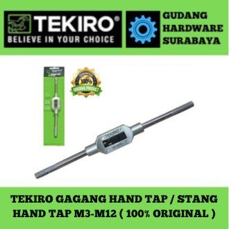 Jual tekiro gagang hand tap / stang hand tap M3-M12 ( 100% original ) | Shopee Indonesia