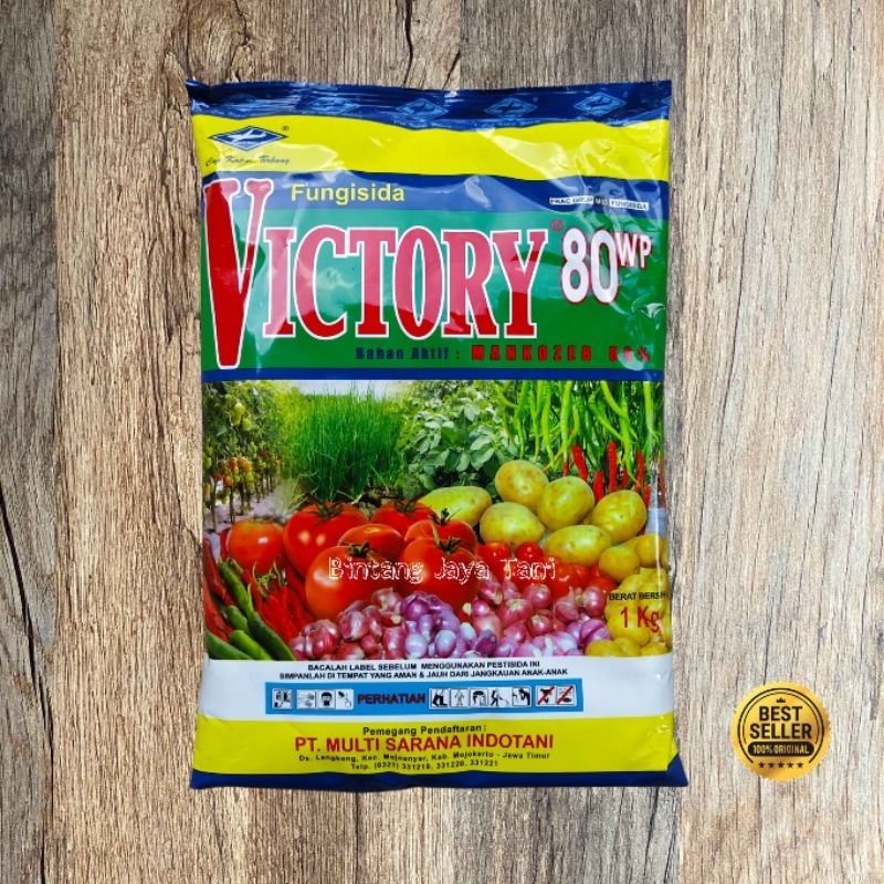 Jual FUNGISIDA VICTORY KUNING 80 WP BAHAN AKTIF MANKOZEB 80% ...