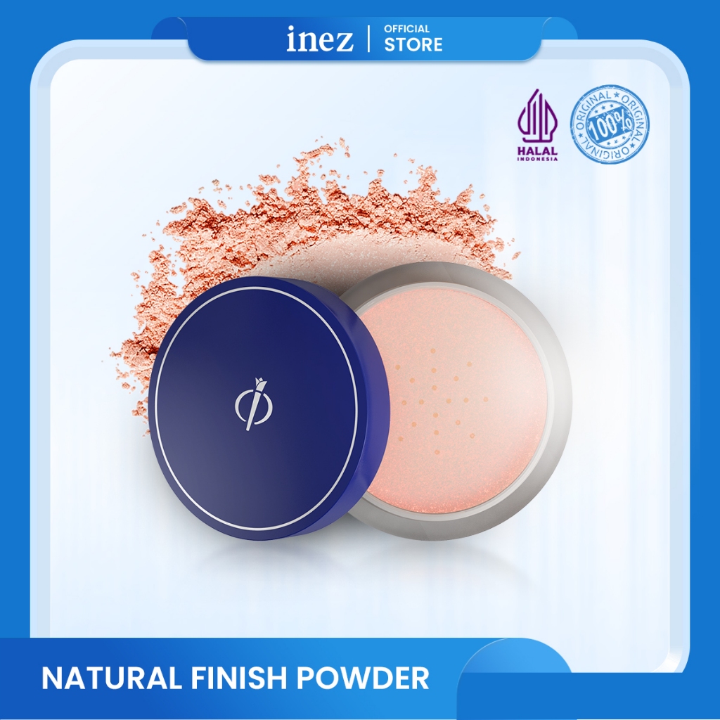 Jual Inez Cosmetics Natural Finish Powder | Shopee Indonesia