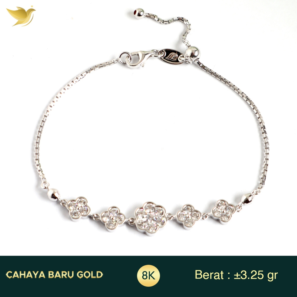 Jual WHITY CLOVER BRACELET 8K | Shopee Indonesia