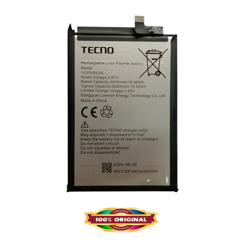 Jual Original Battery for Tecno Spark 20 Pro 2023 - KJ6 - 5000mAh - Garansi 1 Bulan | Shopee ...