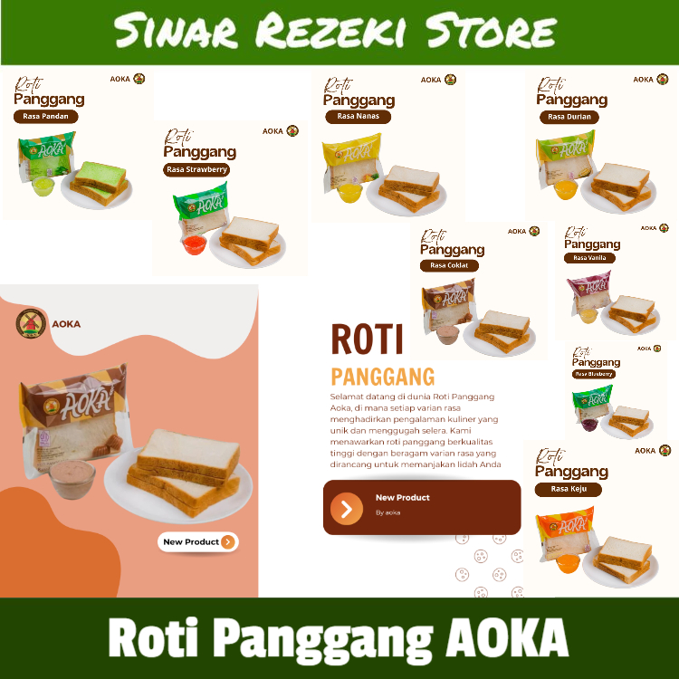 Jual Roti Panggang AOKA / Roti AOKA | Shopee Indonesia