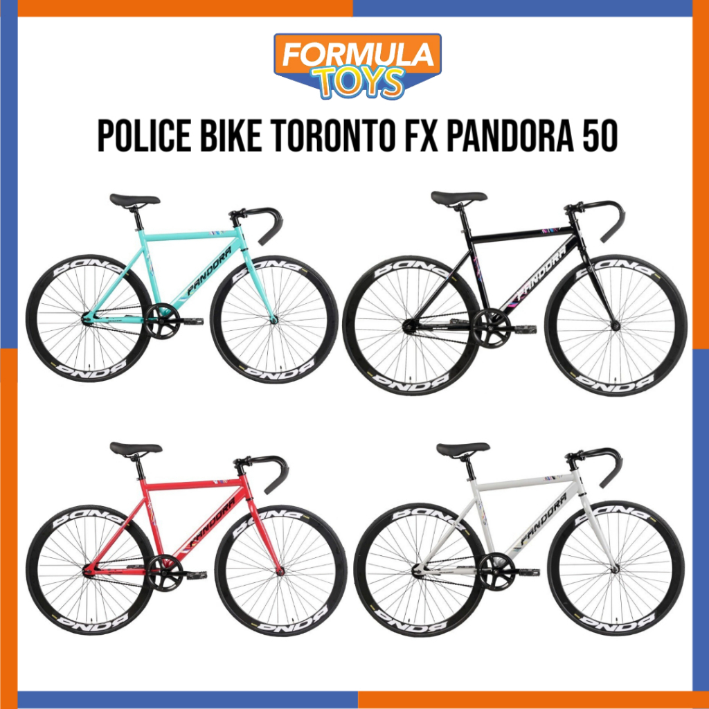 Jual SEPEDA FIXIE POLICE BIKE TORONTO FX PANDORA 50 | Shopee Indonesia