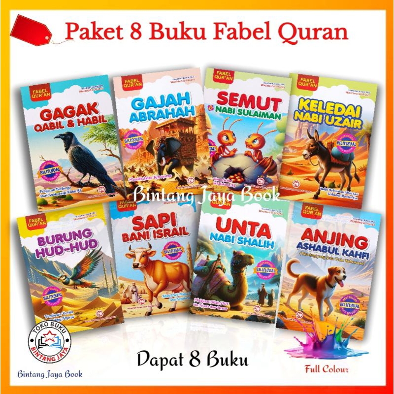 Jual Paket Isi 8 Buku Cerita Fabel Quran Untuk Anak Full Colour ... Jual Paket Isi 8 Buku Cerita Fabel Quran Untuk Anak Full Colour ...
