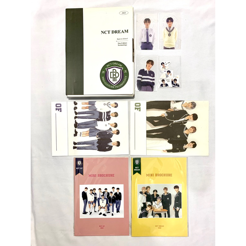 Jual NCT Back To School Kit 2021/NCT Dream/NCT 127/Take All | Shopee ...