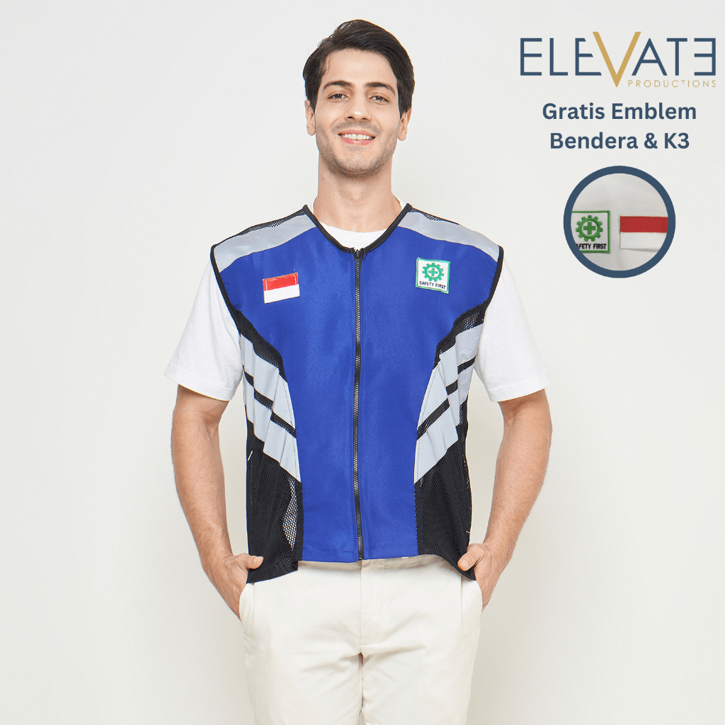 Jual [Airflow Series] Rompi Safety, Rompi Lapangan, Rompi K3, Rompi ...