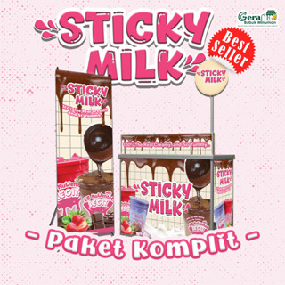 Jual PAKET USAHA ES STICKY MILK DRINK - PAKET KOMPLIT | Shopee Indonesia
