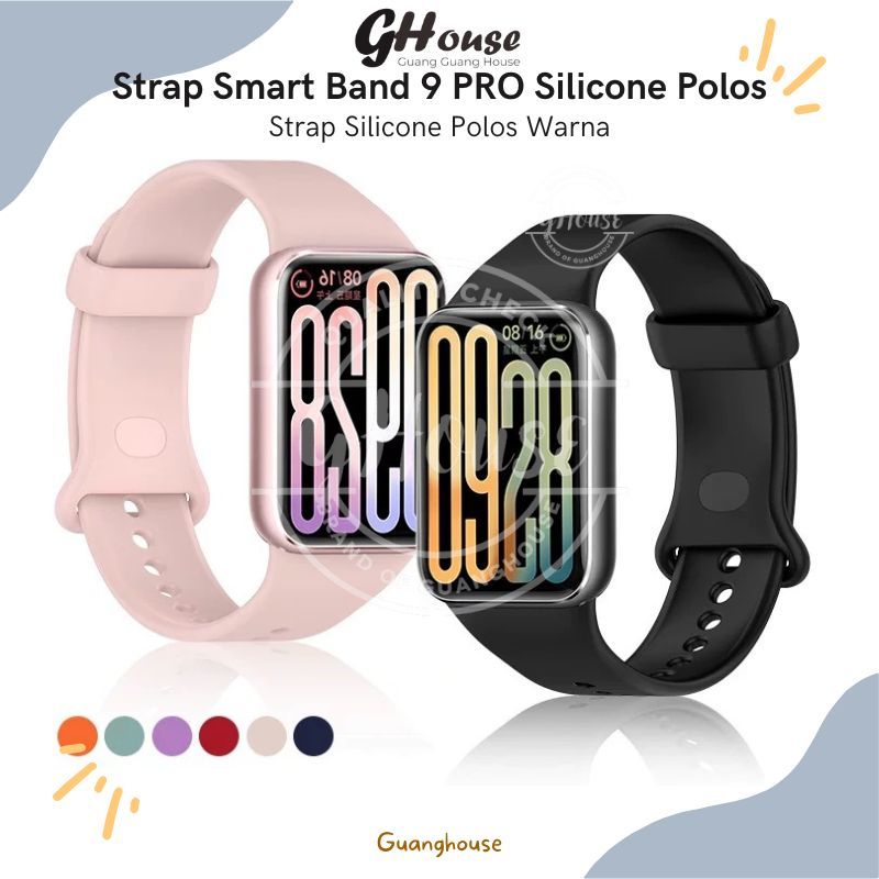 Jual Strap Smart Band 9 PRO Siilcone Tali Pengganti Xiaomi Smart Band 8 PRO Strap Smart Band 9 ...