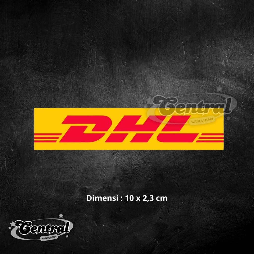Jual Stiker Sponsor Racing DHL Sticker Motor | Shopee Indonesia