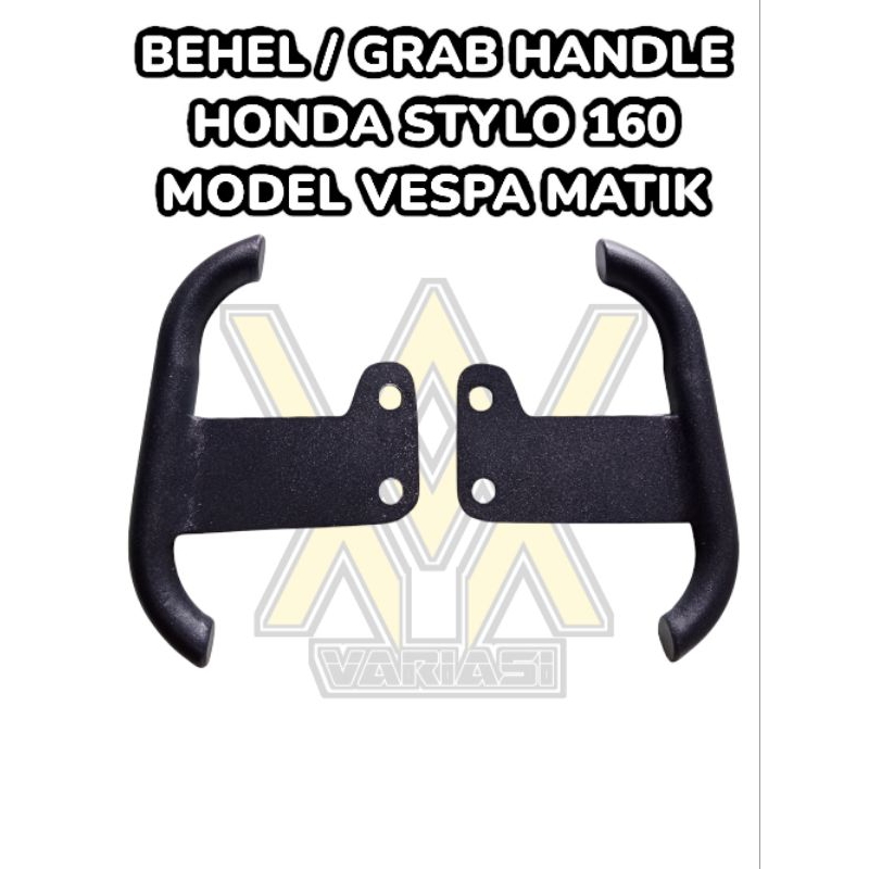 Jual GRAB HANDLE/BEHEL HONDA STYLO 160 MODEL VESPA MATIC | Shopee Indonesia
