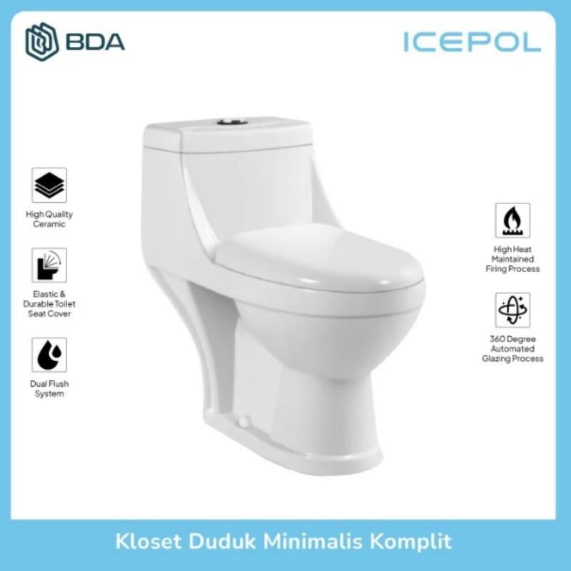Jual Icepol Kloset Duduk Toilet Duduk IC-2029 (Area Magelang Only) | Shopee Indonesia
