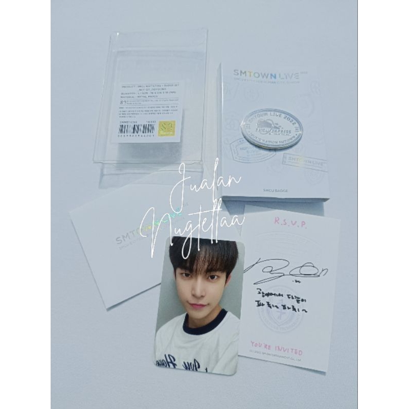 Jual [FULLSET UNSEALED] Photocard Doyoung NCT + Badge Set Official ...