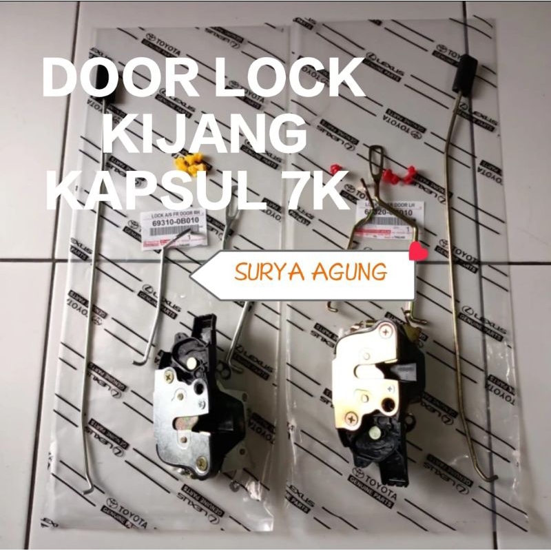 Jual DOOR LOCK / KANCINGAN PINTU MOBIL KIJANG KAPSUL 7K LGX EFI HARGA ...