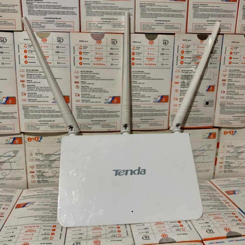 Jual Tenda F3 N300 Easy Setup (Router & Adaptor) Wireless 300Mbps Wifi ...