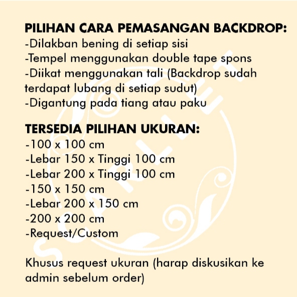 Jual BACKDROP IMLEK UCAPAN GONG XI FA CAI CUSTOM TULISAN HIASAN BANNER ...