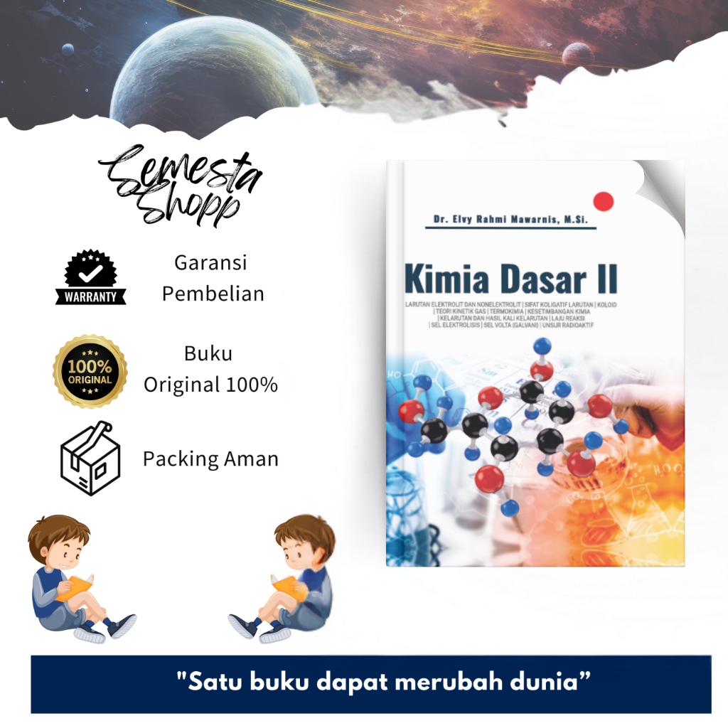 Jual Buku Kimia Dasar II - Elvy Rahmi Mawarnis | Shopee Indonesia
