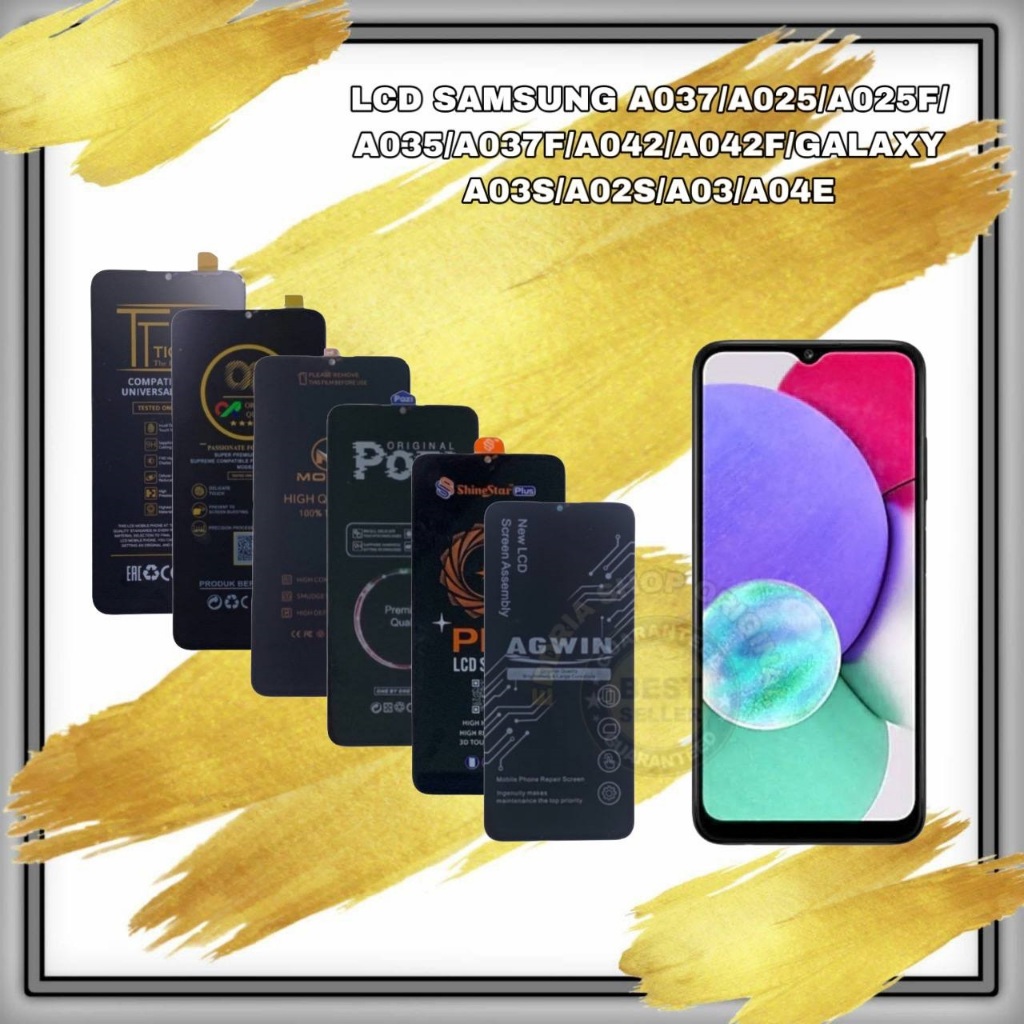 Jual LCD TOUCHSCREEN SAMSUNG A037/A025/A025F/A035/A037F/A042/A042F/GALAXY A03S/A02S/A03/A04E ...