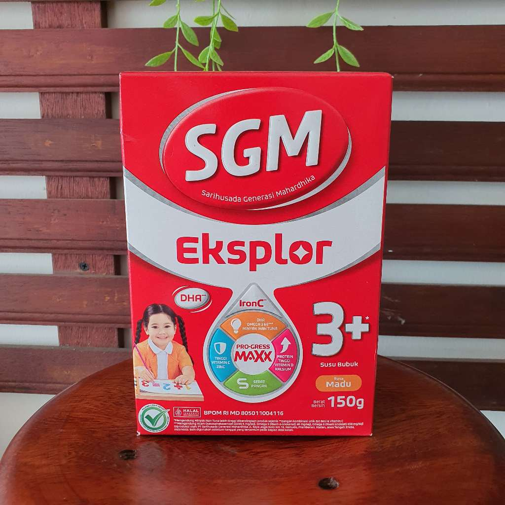 Jual SGM 3+ EKSPLOR MADU 150GR (3-5 TAHUN) | Shopee Indonesia