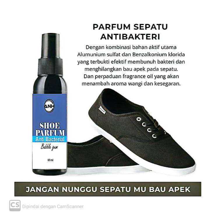 Jual parfum sepatu Anti bakteri pewangi sepatu parfum helm 60 ml ...