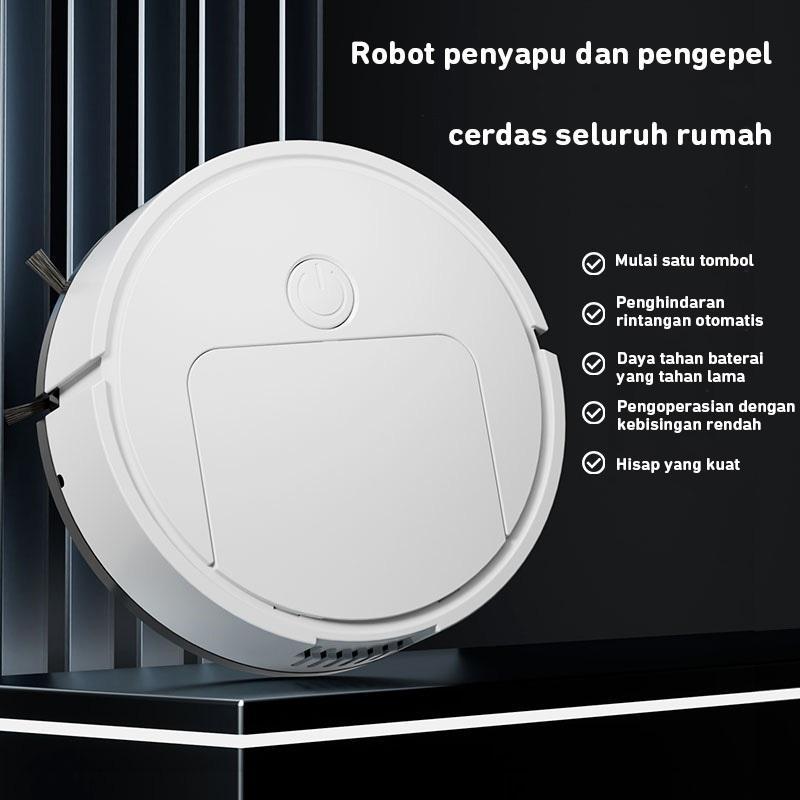 Jual SMART SWEEPING ROBOT 3 IN 1 SAPU PENYEDOT DEBU PEL PEMBERSIH DEBU LANTAI ROBOT VACUUM ...