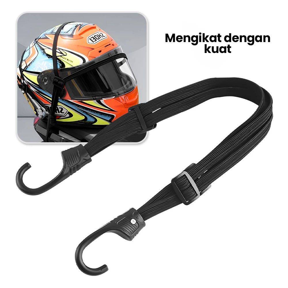 Jual Tali Jok Belakang Sepeda Motor Tali Motor Helm Tetap 2 Kait Tali ...