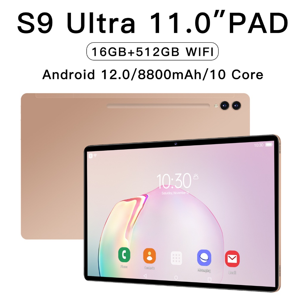 Jual Tablet S9 11.6inch 16GB+512GB Tablet Android Layar Penuh Layar ...