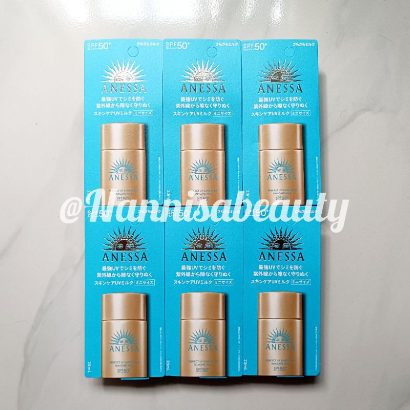 Jual ANESSA Perfect UV Sunscreen Skincare Milk SPF 50+ PA++++ 20ml ...