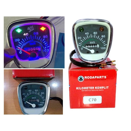 Jual Spedometer spido Motor C70 Set Lengkap Assy Rodaparts | Shopee ...