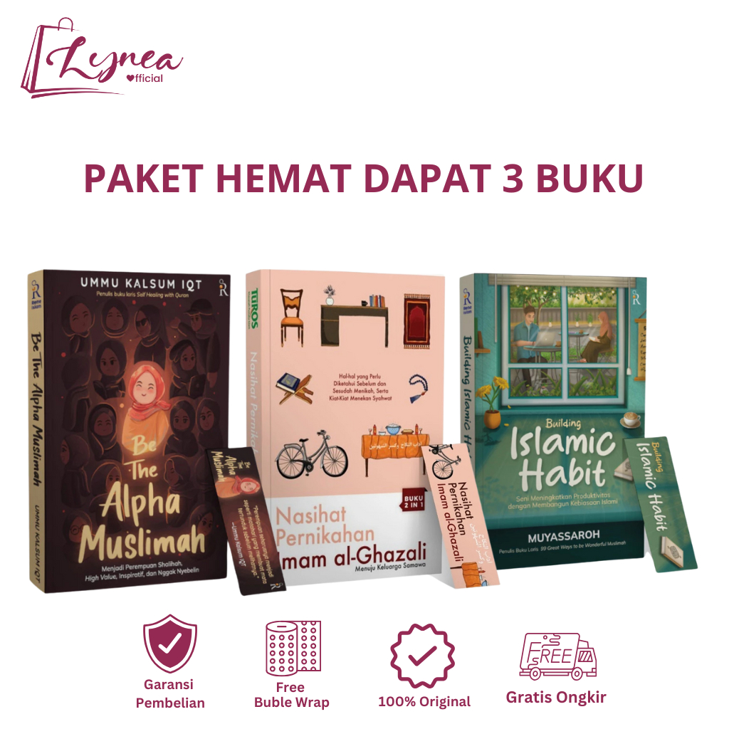 Jual [PAKET HEMAT] Buku Alpha Muslimah - Nasihat Pernikahan - The Book ...