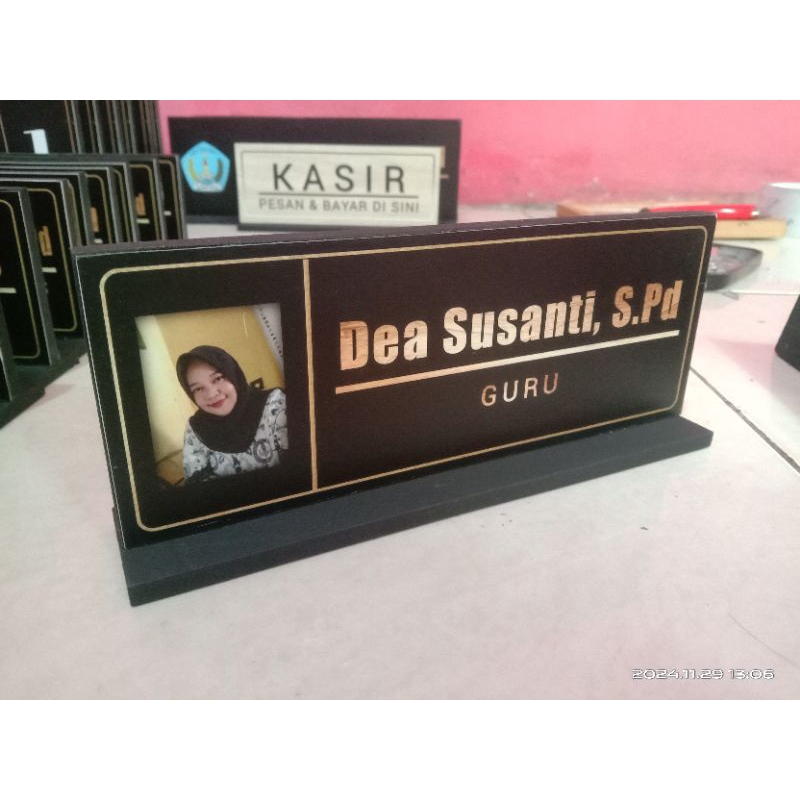 Jual Papan Nama Meja Terlengkap & Harga Terbaru April 2026 | Shopee ...