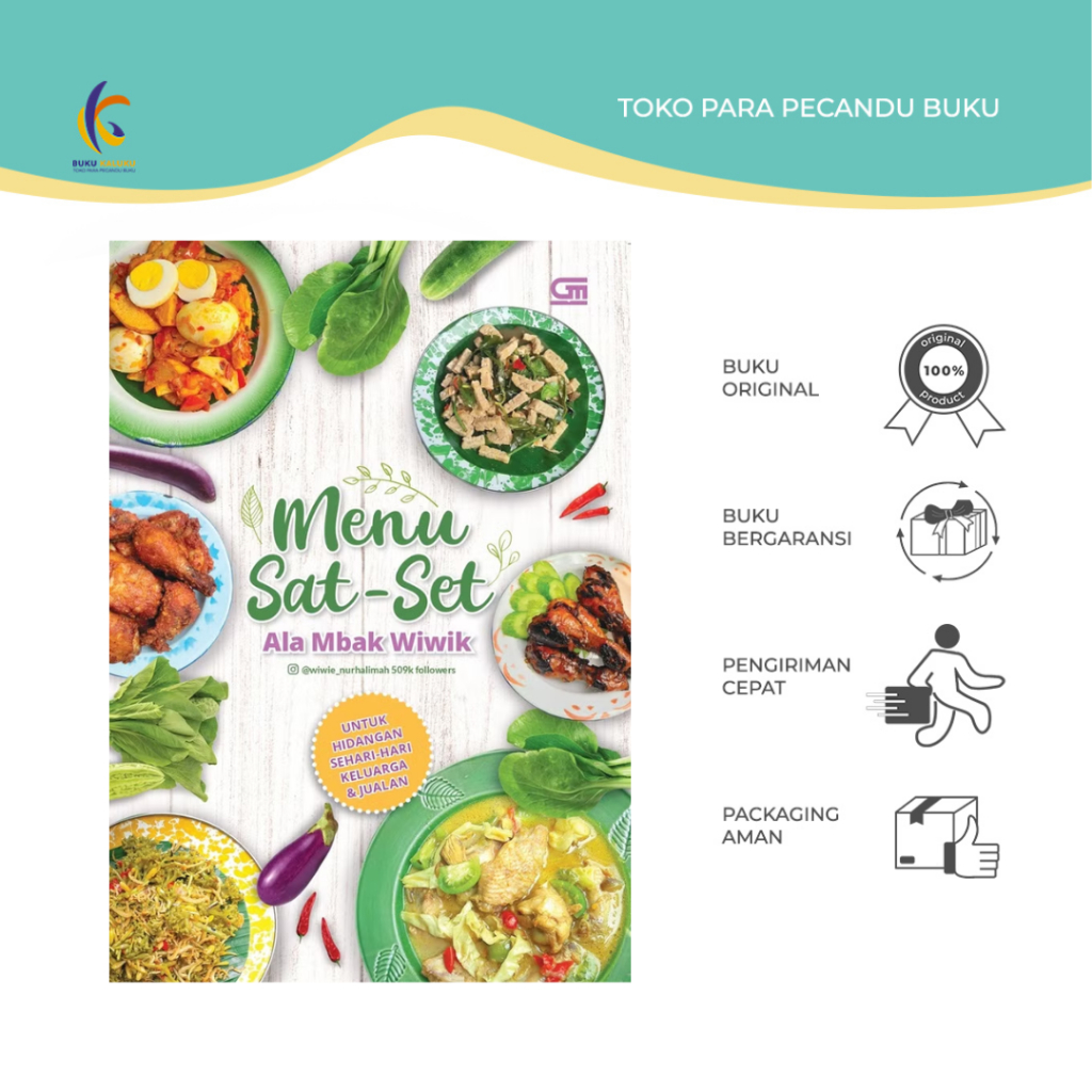 Jual Resep Masakan - Menu Sat-Set ala Mbak Wiwiek untuk Hidangan Sehari ...