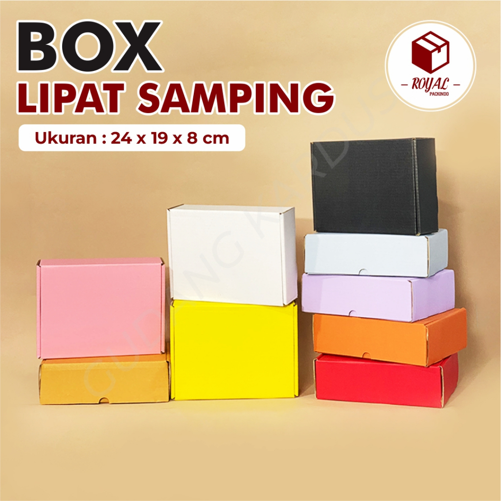 Jual Karton/ Box DC LS - size 24 x 19 x 8 cm Kardus/Packing/Karton/Box ...