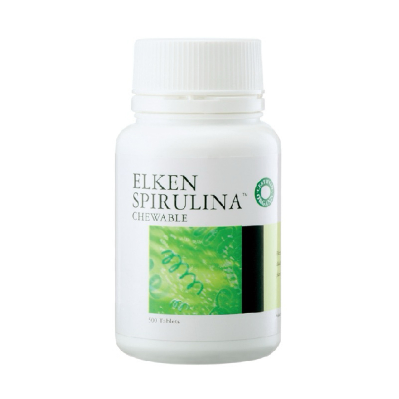 Jual Elken MRT Spirulina 500 Tablet Suplemen GERD MAAG ASAM URAT | Shopee Indonesia