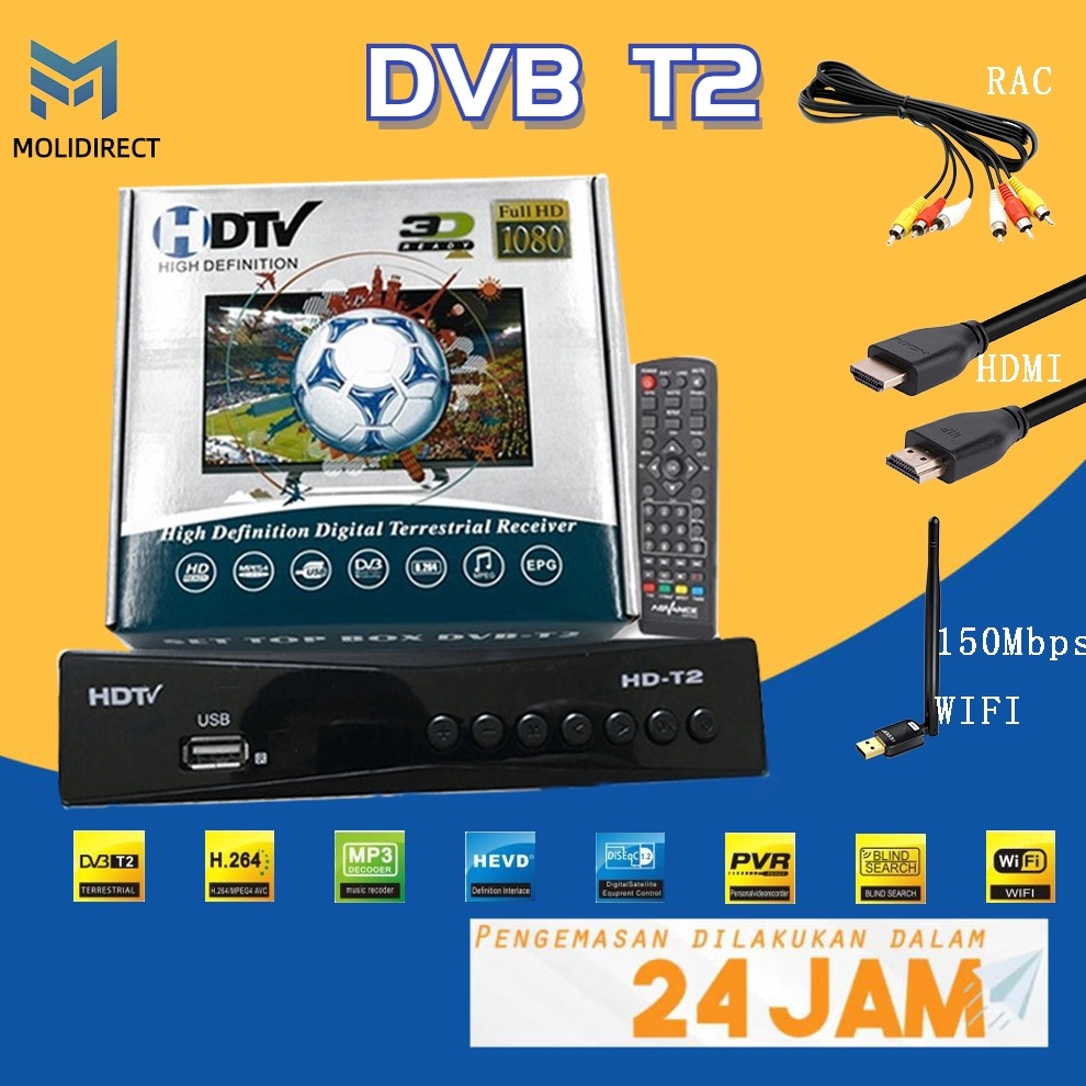 Jual DVB T2 Set Top Box Tv Digital MATRIX DVB T2 HD TV Set top box dvb ...