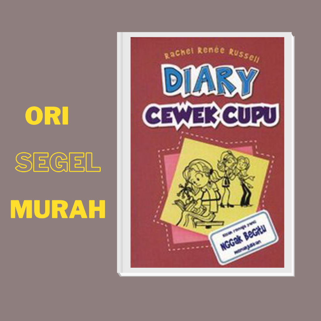 Jual buku Diary cewek cupu : kisah remaja yang nggak begitu menakjubkan (buku segel original ...