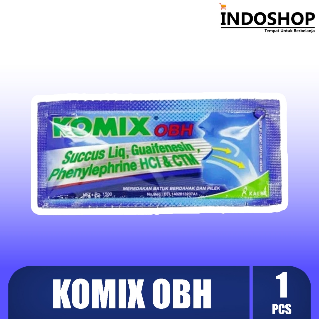 Jual Komix OBH Sachet ( 1 Pcs ) | Shopee Indonesia