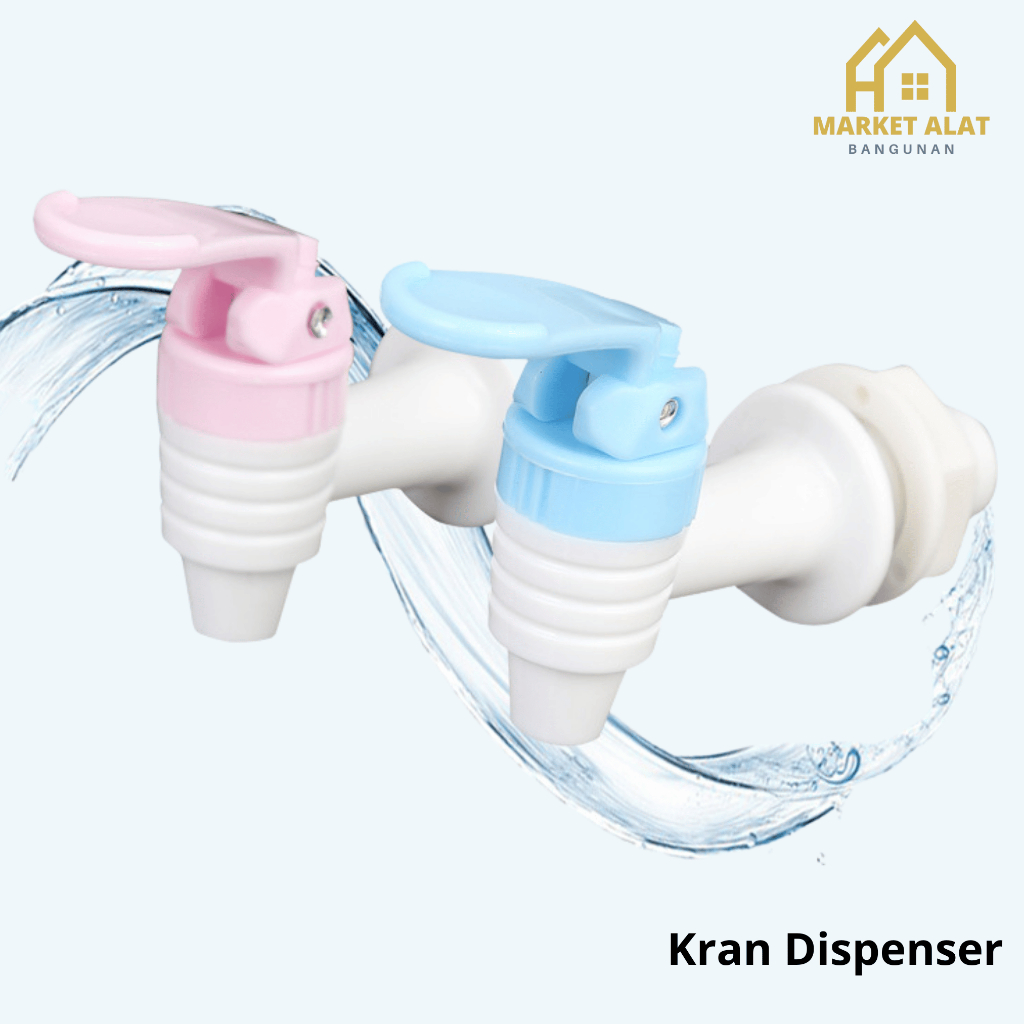 Jual Kran Dispenser / Keran Air Galon Drat Luar / Kran Guci PVC Plastik ...