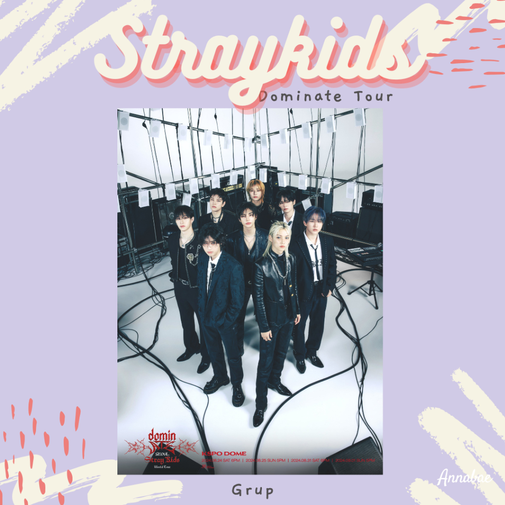 Jual Straykids Dominate Tour Poster | Shopee Indonesia