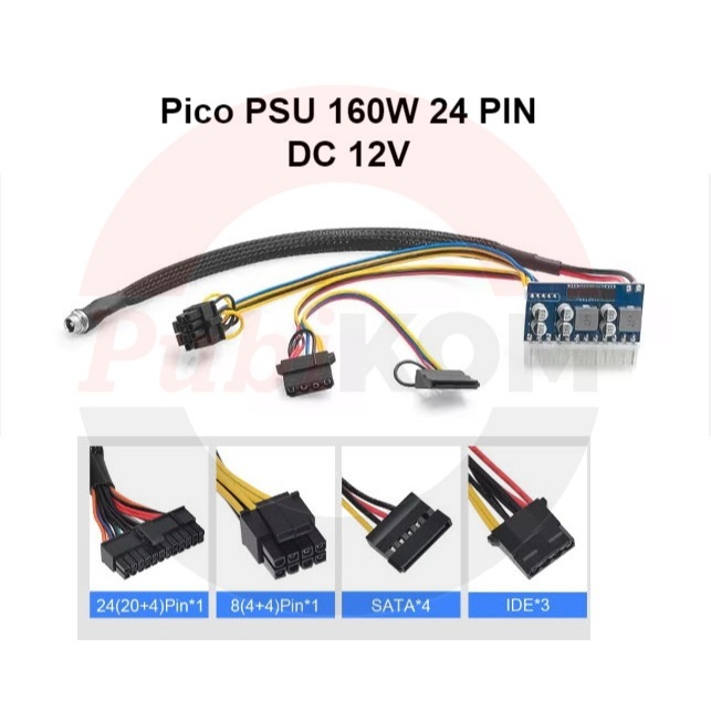 Jual Pico PSU 160W 24 PIN Modul Power Supply DC 12V | Shopee Indonesia