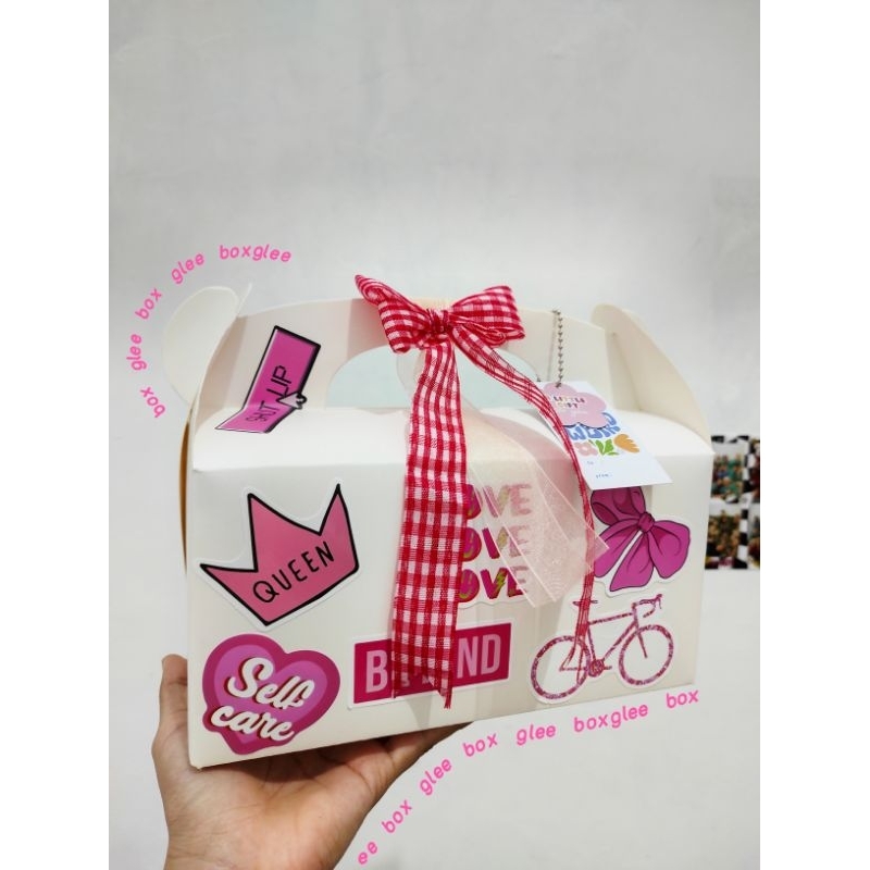Jual Gift graduation, sempro, birthday ( snack gable box) | Shopee ...