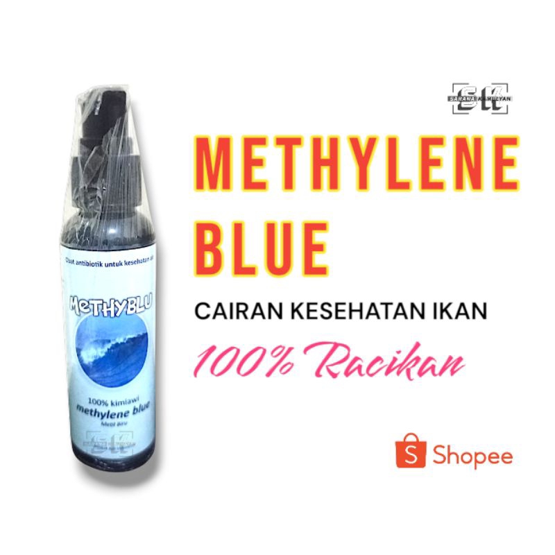 Jual METHYBLU Metil Biru Cairan Kesehatan Ikan | Shopee Indonesia