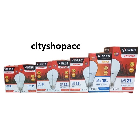 Jual Lampu Led VISERO PRIME 5W 7W 9W 12W 15W 18W 21W 5 Watt 7 Watt 9 Watt 12 Watt 15 Watt 18 ...