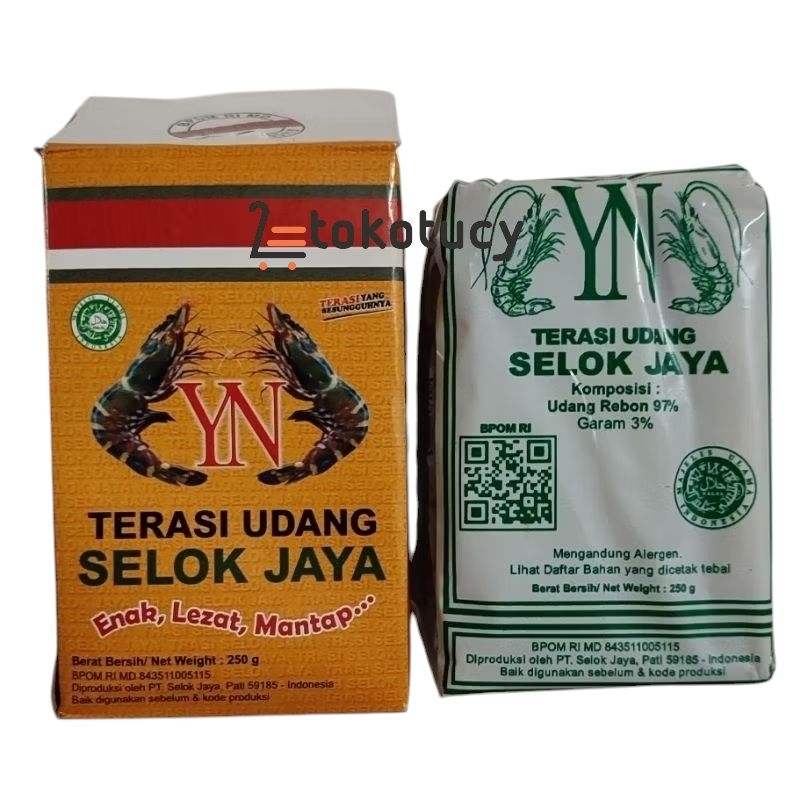 Jual Terasi Udang Trasi YN Selok Jaya Khas Juwana 250 gram | Shopee ...
