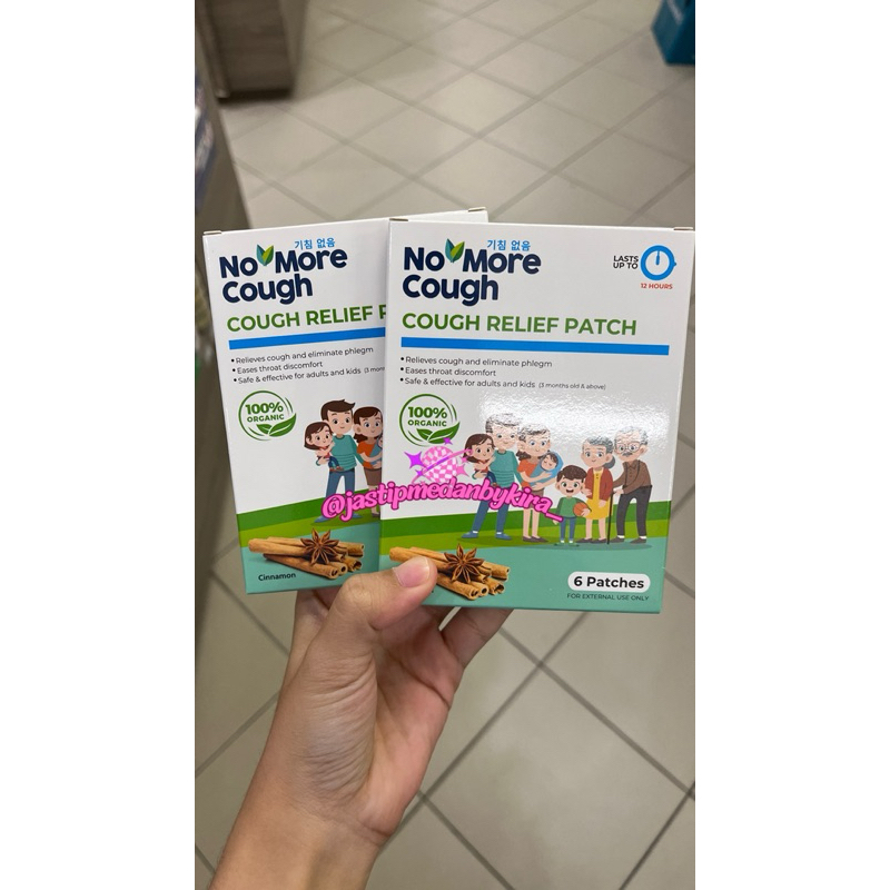 Jual No More Cough Relief Patch Malaysia// Patch Batuk Untuk Anak dari ...