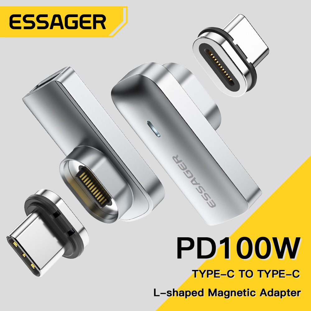 Jual Essager Edge Full-Functional OTG Konektor USB C Adaptor Magnetic ...