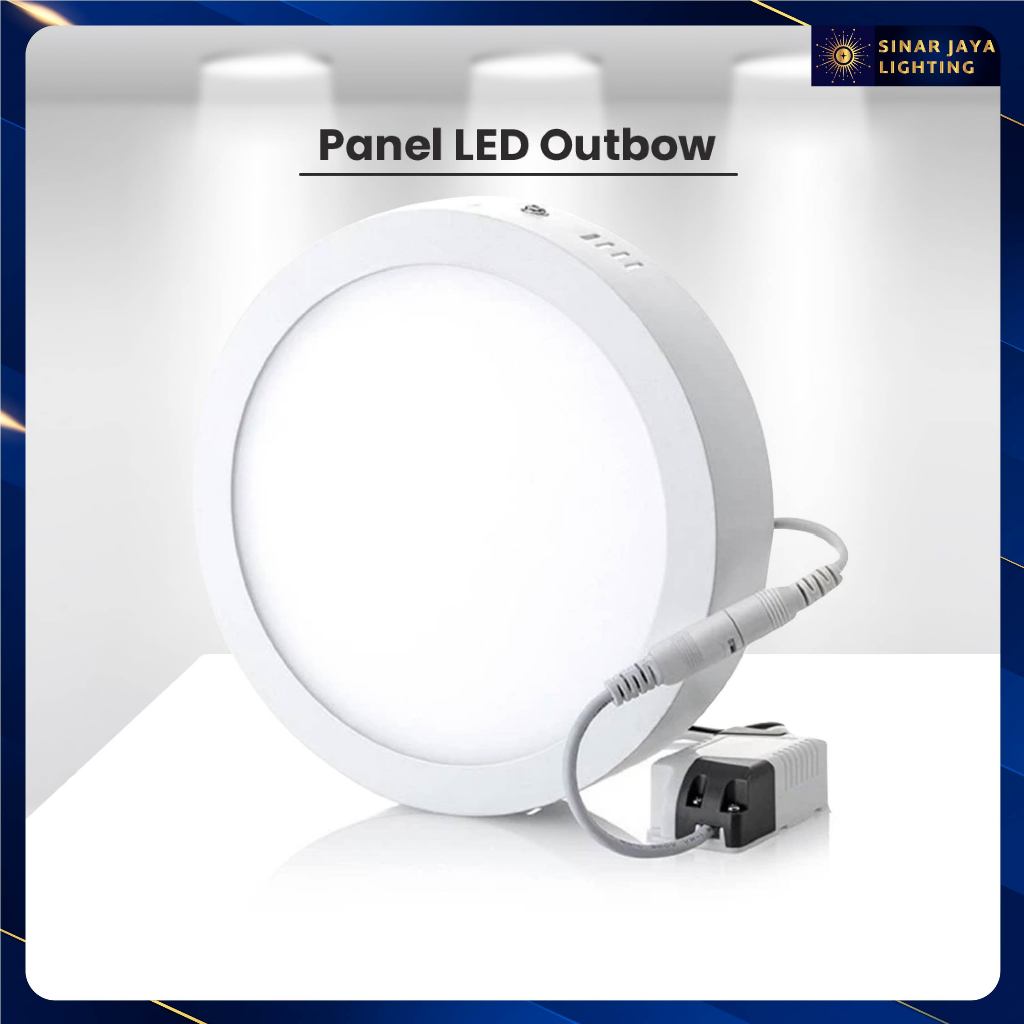 Jual Panel LED Outbow Lampu Downlight LED Panel 18W 24W Bulat | Shopee ...