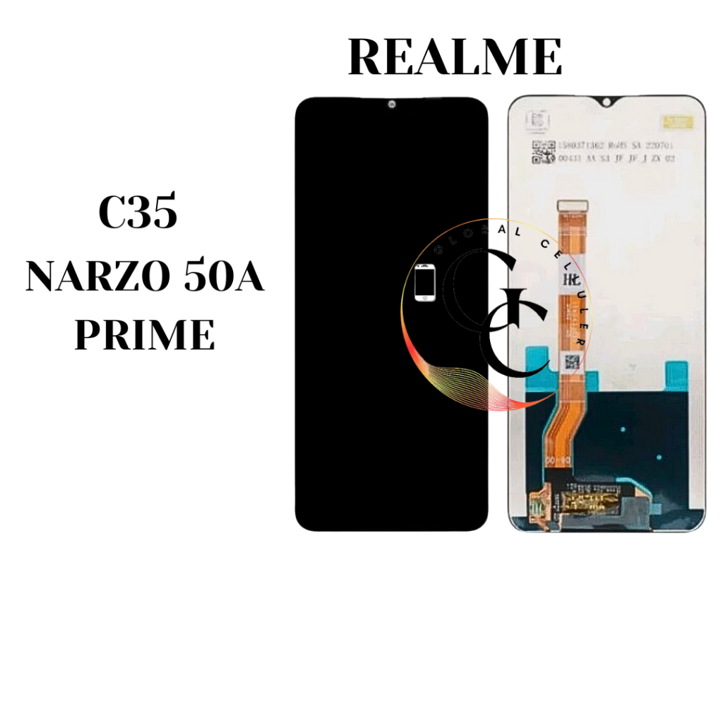 Jual Lcd Realme C35 Narzo 50A Prime Original (Lcd Touchscreen) | Shopee ...