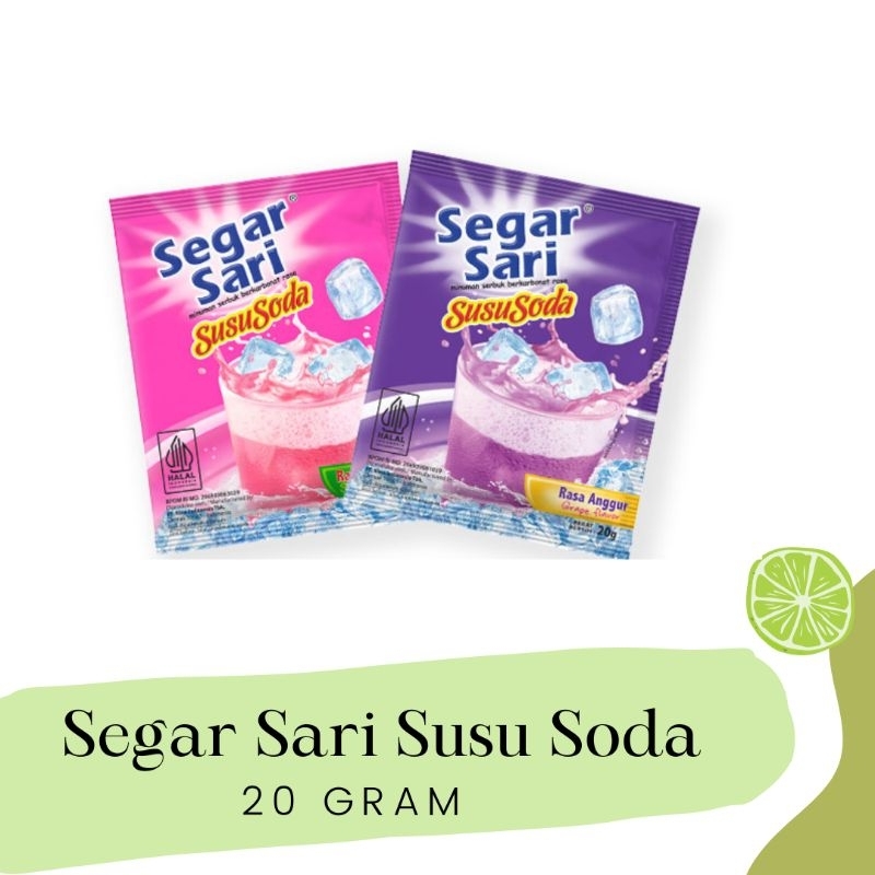 Jual Segar Sari Susu Soda 20 gram | Shopee Indonesia