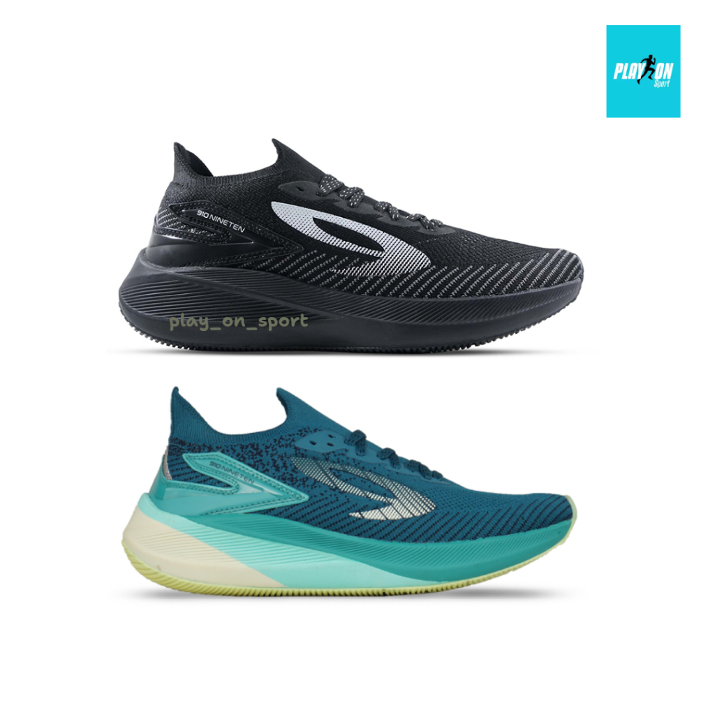 Jual Sepatu Lari/Running Nineten 910 Haze Infiknit 1.0 - 100% Original ...