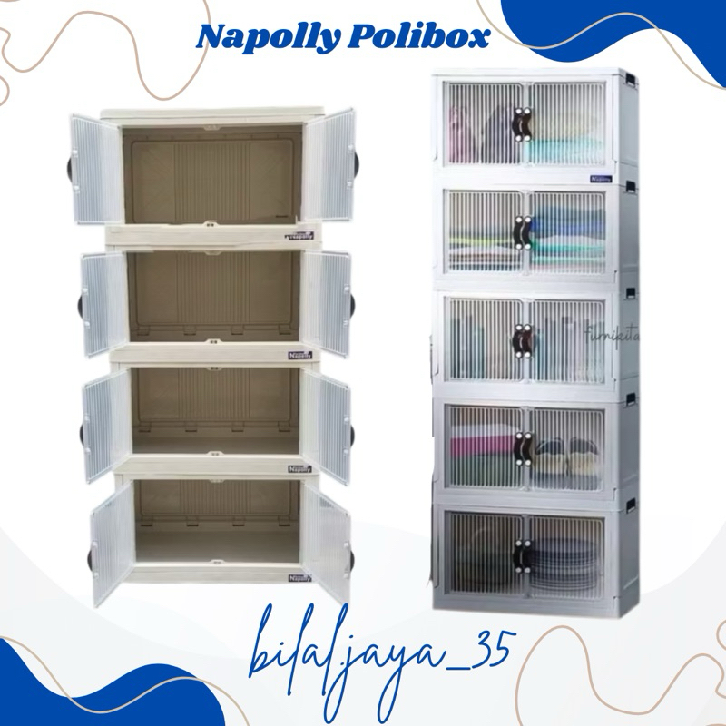 Jual Napolly Polibox - Box Kotak Baju / Storage Box serbaguna | Shopee ...